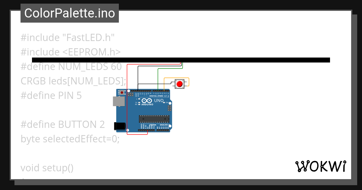 ColorPalette.ino - Wokwi Arduino and ESP32 Simulator
