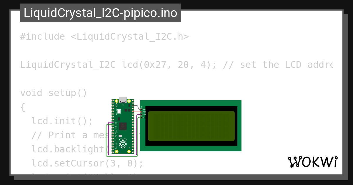 Liquidcrystali2c O Wokwi Esp32 Stm32 Arduino Simulator 8694