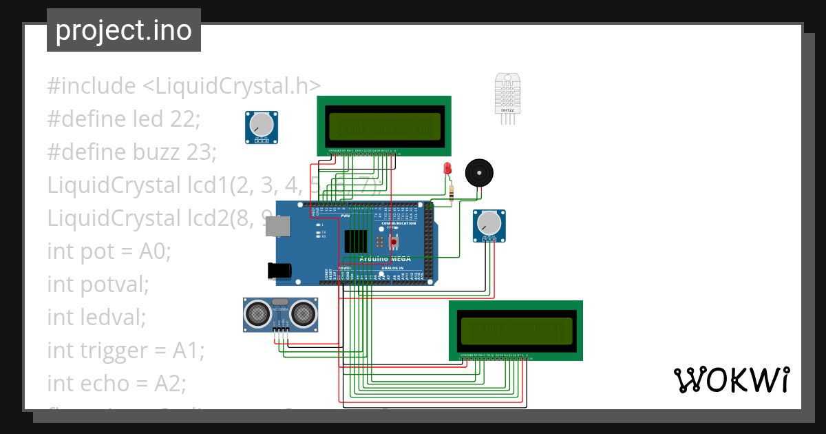 project.ino - Wokwi ESP32, STM32, Arduino Simulator