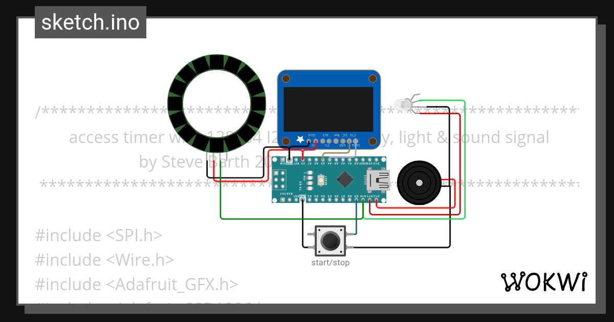 access timer oled i2c.ino v.3 .ino - Wokwi ESP32, STM32, Arduino Simulator