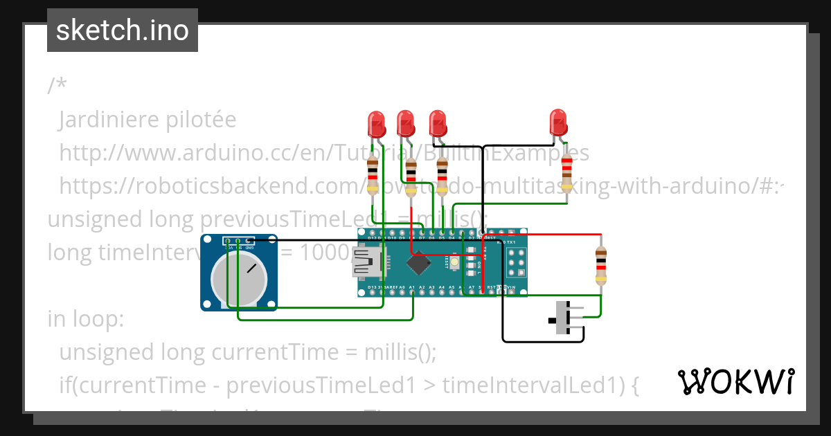 sketch.ino - Wokwi ESP32, STM32, Arduino Simulator