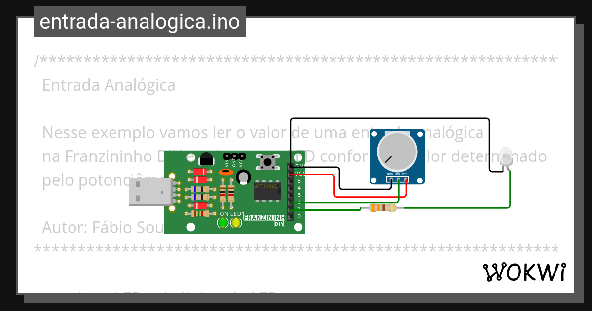 Entrada O Wokwi Esp32 Stm32 Arduino Simulator 5003