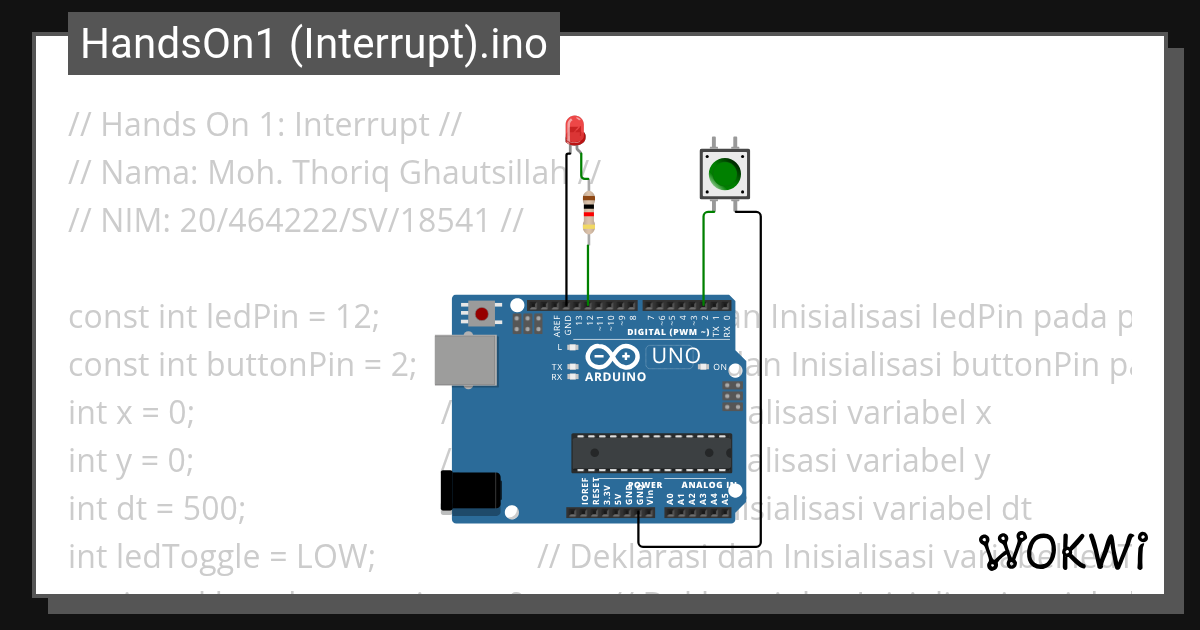 Handson1 Interruptino Wokwi Esp32 Stm32 Arduino Simulator 9734