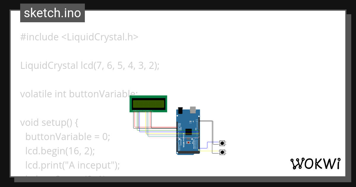 Lab 3 - Ex 4 - Wokwi ESP32, STM32, Arduino Simulator