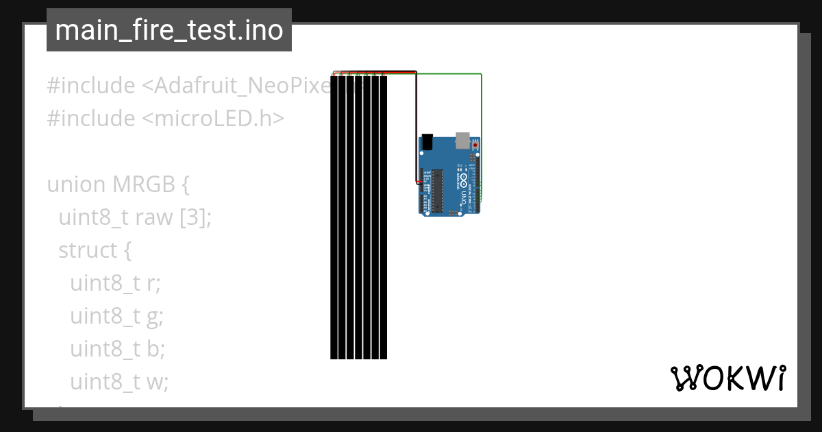 main_fire_test.ino - Wokwi ESP32, STM32, Arduino Simulator