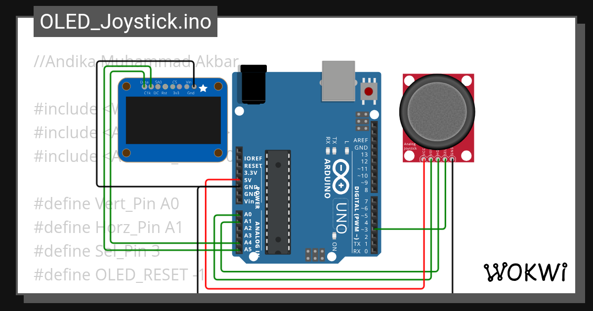 OLED_Joystick.ino - Wokwi ESP32, STM32, Arduino Simulator