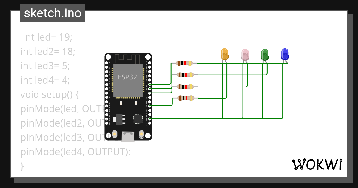 Esp32 Lab01 Wokwi Esp32 Stm32 Arduino Simulator 