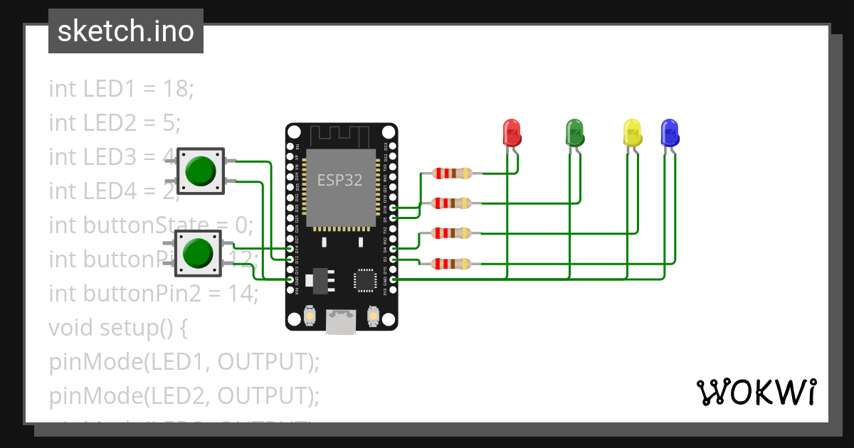 ติด2ดวง Wokwi Esp32 Stm32 Arduino Simulator 