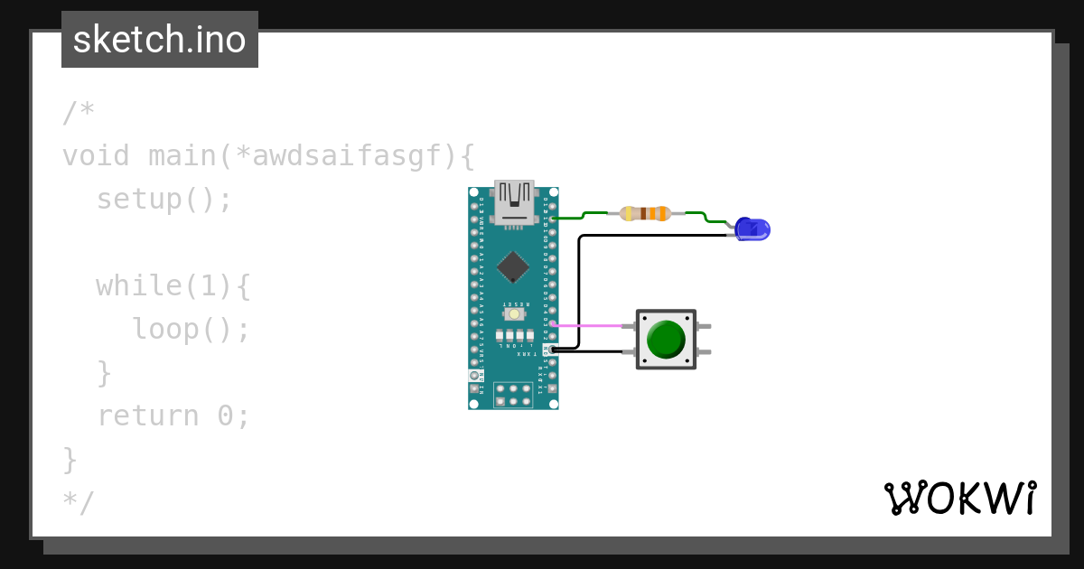 Cursocmr2022ejer2control De Gpios Y Tiempo Wokwi Esp32 Stm32 Arduino Simulator