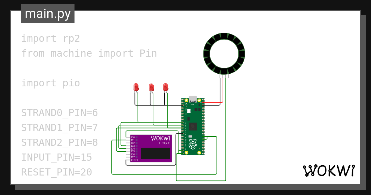 Ws281xdemux Wokwi Esp32 Stm32 Arduino Simulator