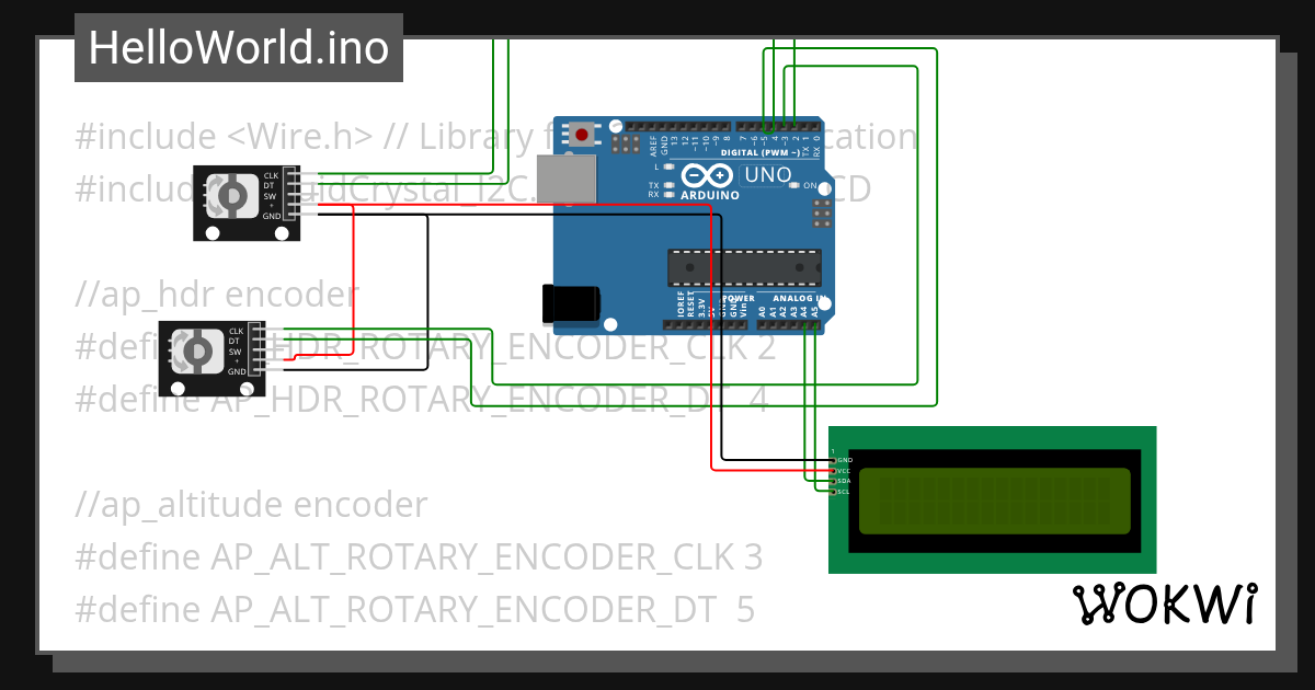 HelloWorld.ino - Wokwi ESP32, STM32, Arduino Simulator