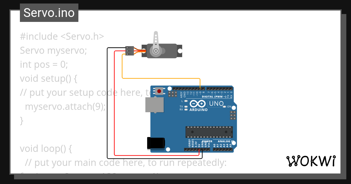 Servo.ino - Wokwi ESP32, STM32, Arduino Simulator