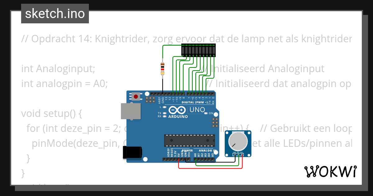 Opdracht 14 - Wokwi ESP32, STM32, Arduino Simulator
