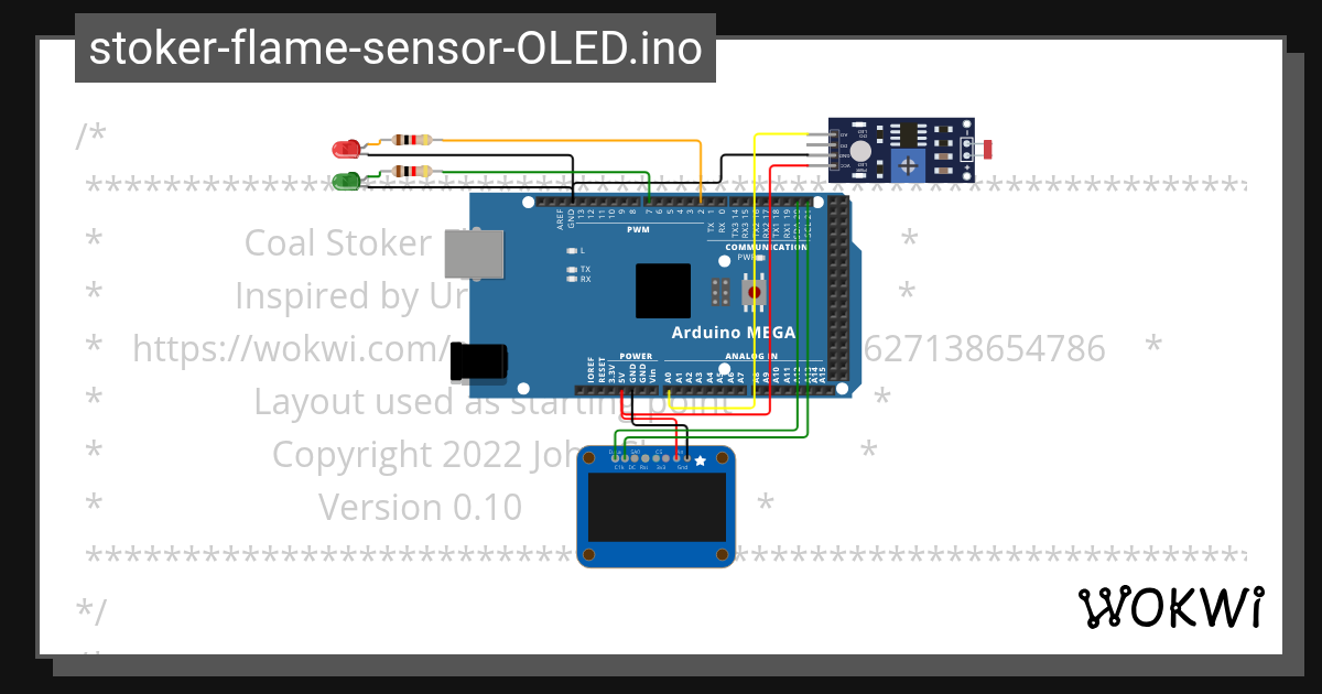 stoker-flame-sensor-OLED.ino - Wokwi Arduino and ESP32 Simulator