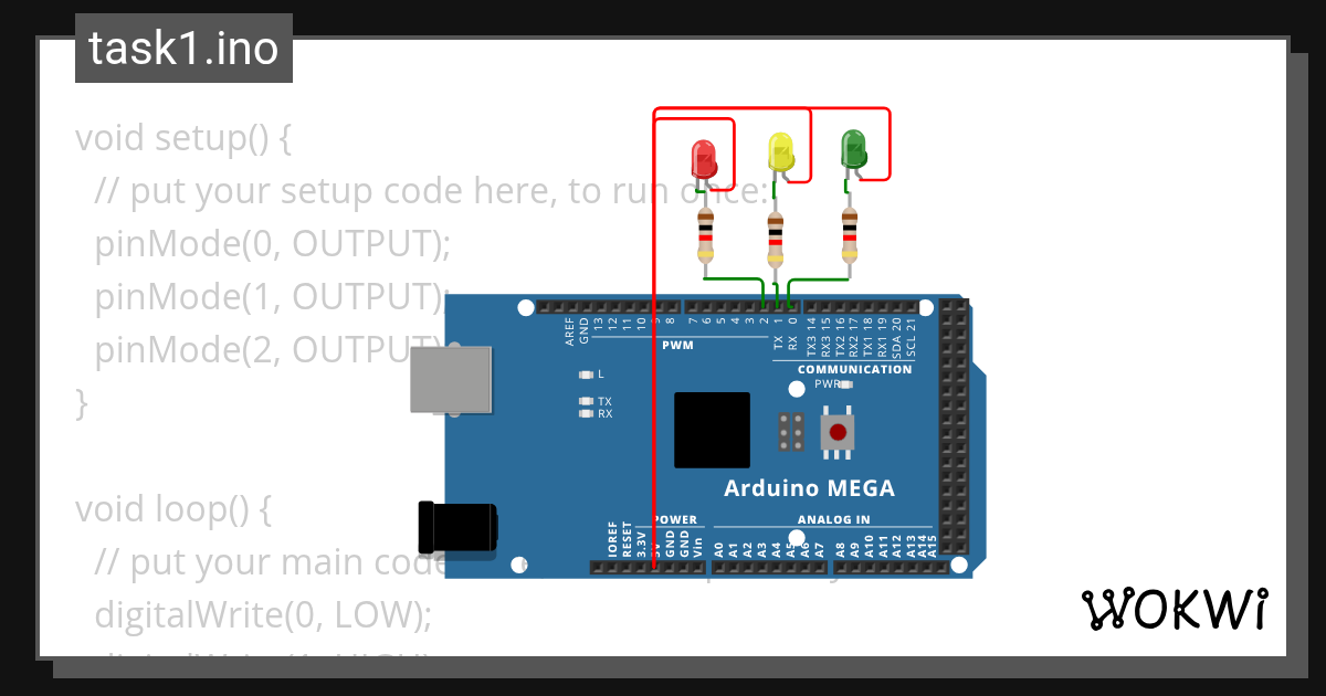task1.ino - Wokwi ESP32, STM32, Arduino Simulator