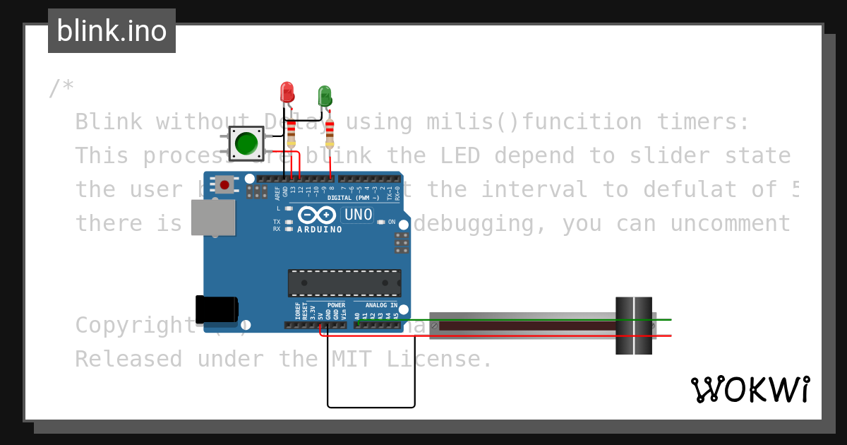 Blinko Wokwi Esp32 Stm32 Arduino Simulator 5537