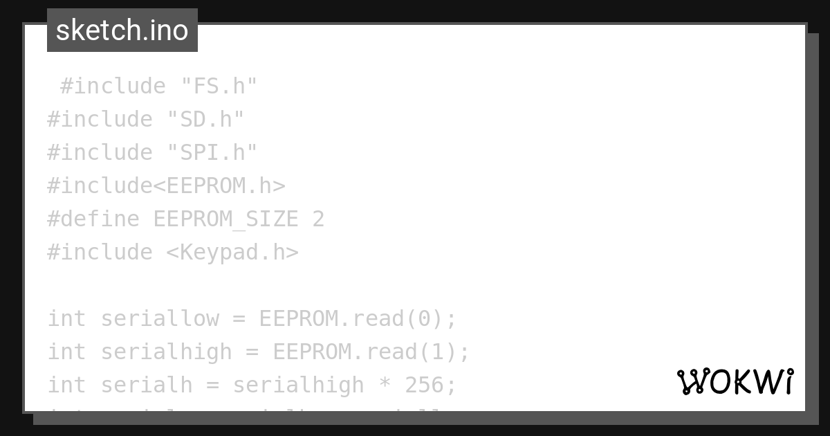 Macro Keyboard Wokwi Esp32 Stm32 Arduino Simulator 2096