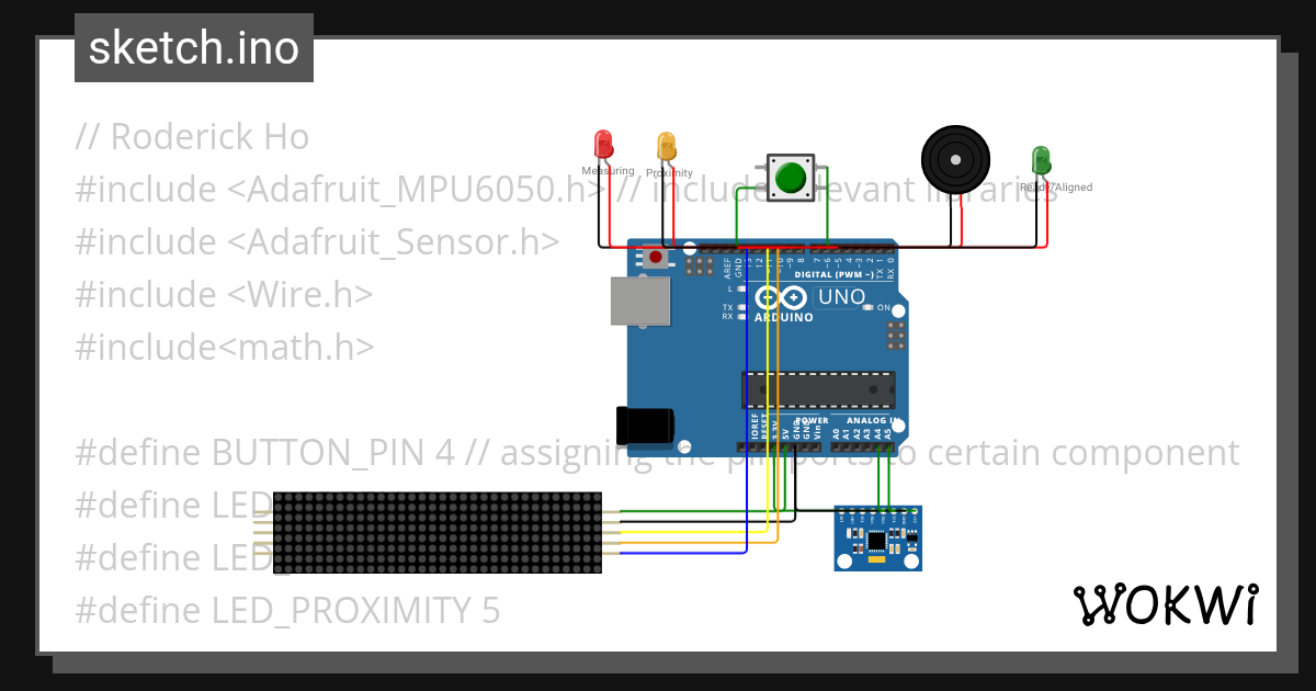 Accelerometer Summative - Wokwi ESP32, STM32, Arduino Simulator