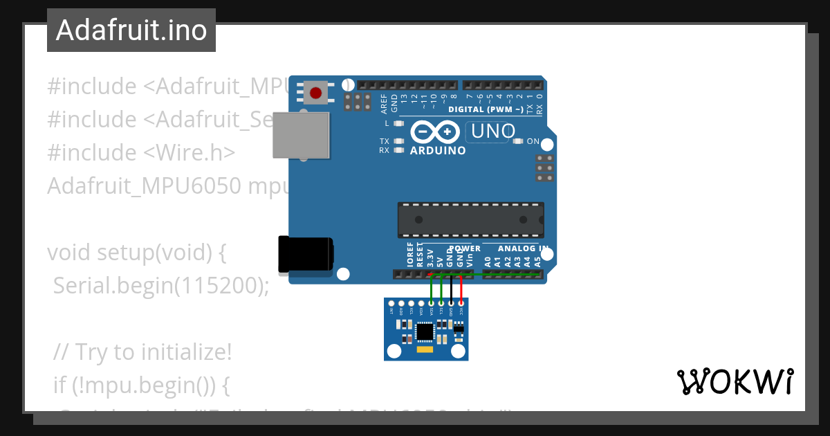 Adafruit.ino - Wokwi ESP32, STM32, Arduino Simulator