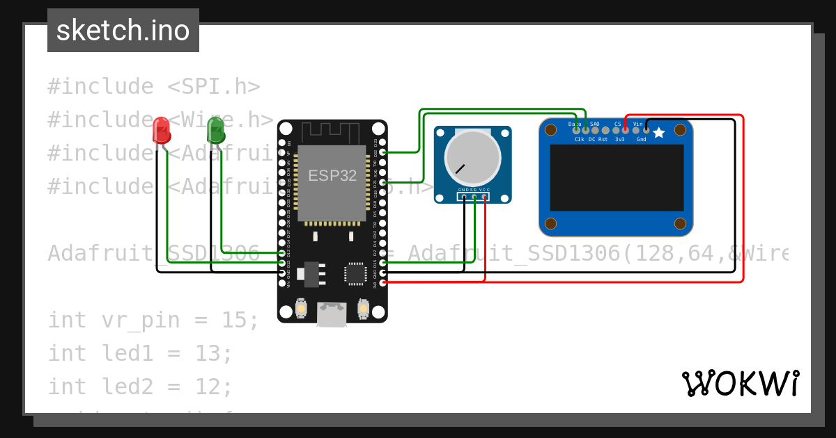 งานชิ้นที่6 Wokwi Esp32 Stm32 Arduino Simulator 4583