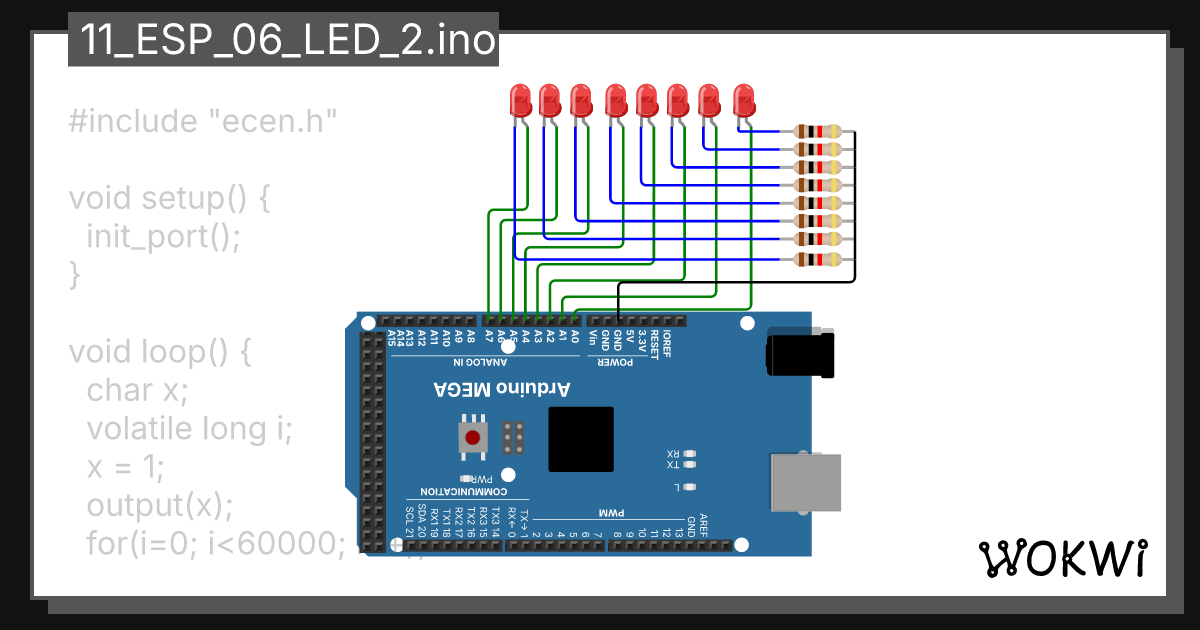 11_ESP_06_LED_2.ino - Wokwi ESP32, STM32, Arduino Simulator