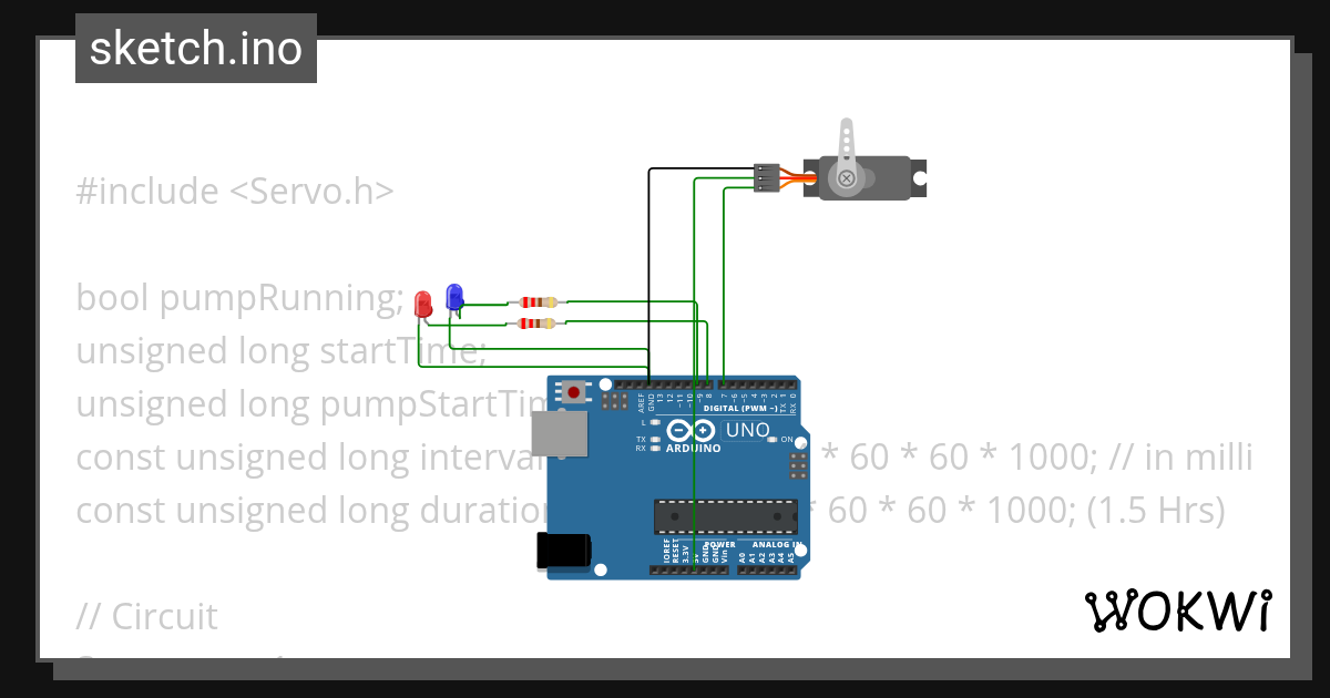 sketch.ino - Wokwi ESP32, STM32, Arduino Simulator