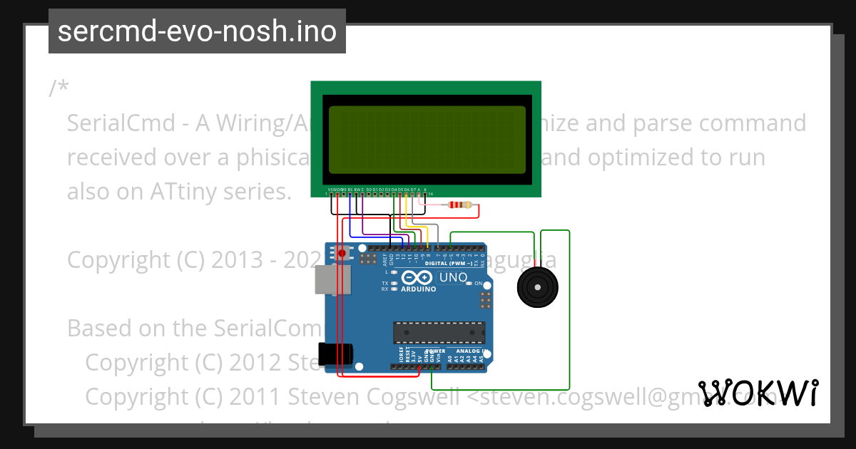 Sercmd Evo O Wokwi Esp32 Stm32 Arduino Simulator