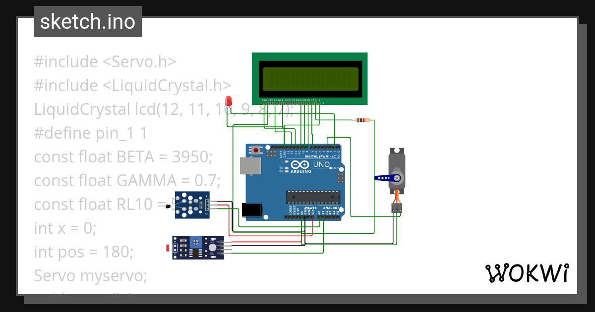 หน้าต่างบังแดด Wokwi Esp32 Stm32 Arduino Simulator 3415