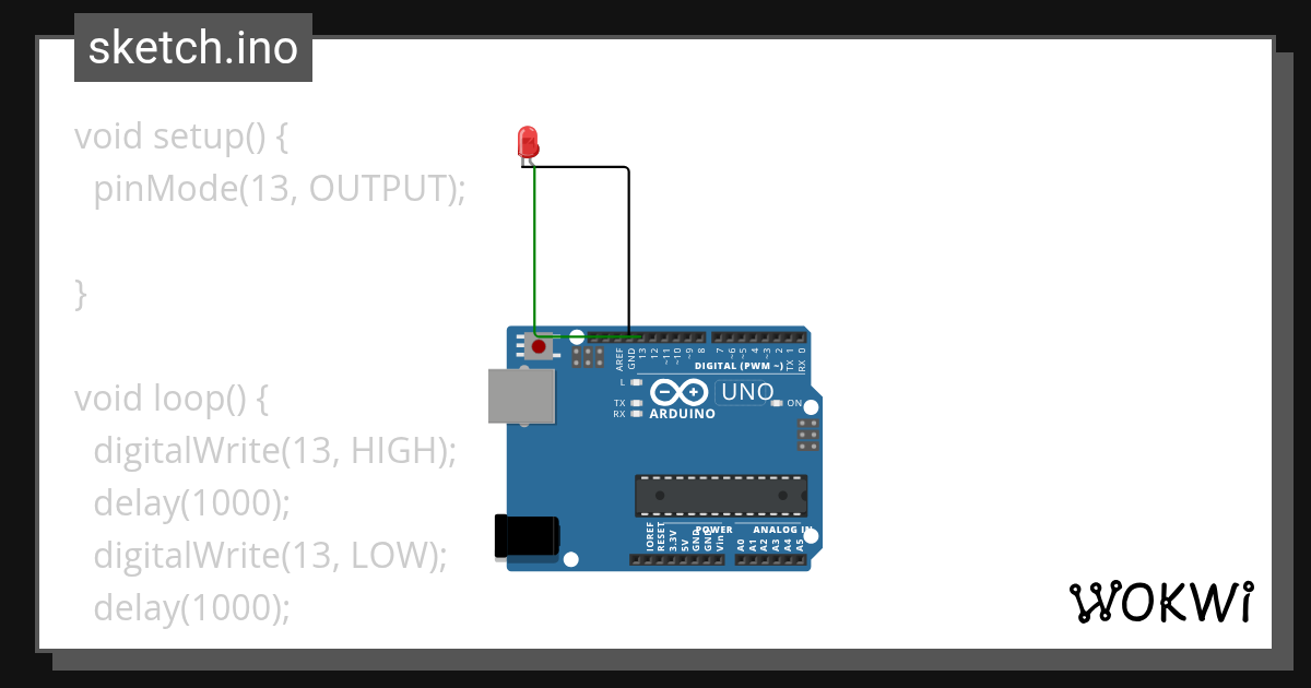 sketch.ino - Wokwi ESP32, STM32, Arduino Simulator