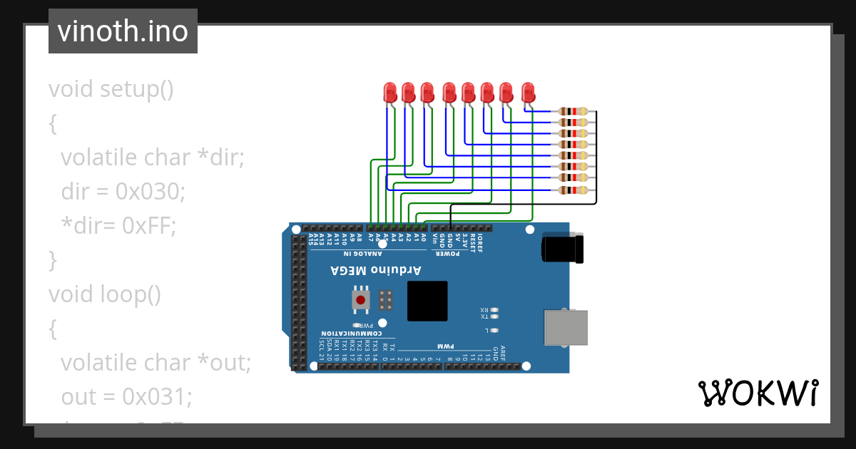 vinoth.ino - Wokwi ESP32, STM32, Arduino Simulator vinoth.ino - Wokwi ESP32, STM32, Arduino Simulator