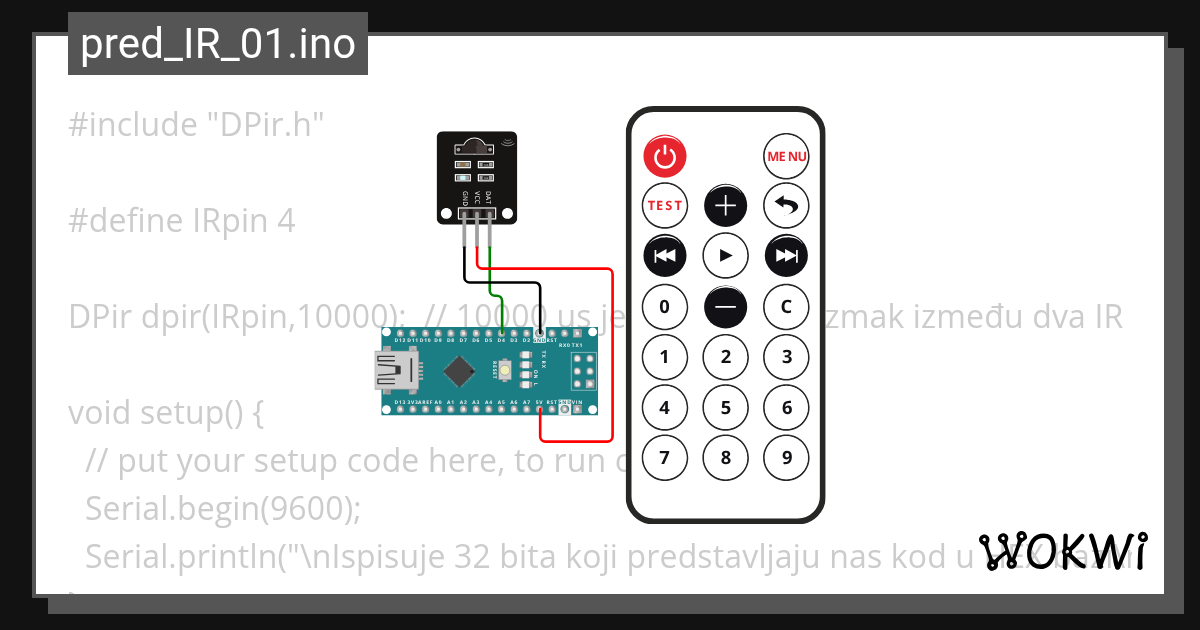 pred_IR_01.ino - Wokwi ESP32, STM32, Arduino Simulator