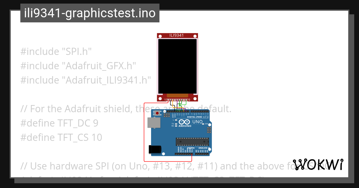 ili9341-graphicstest.ino - Wokwi ESP32, STM32, Arduino Simulator