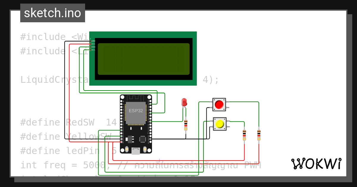 Led Brightness Wokwi Esp32 Stm32 Arduino Simulator 4553