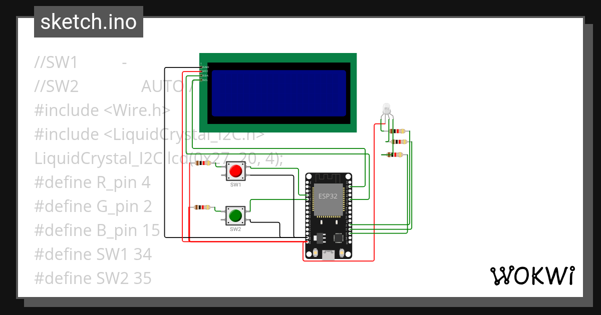 sketch.ino - Wokwi ESP32, STM32, Arduino Simulator