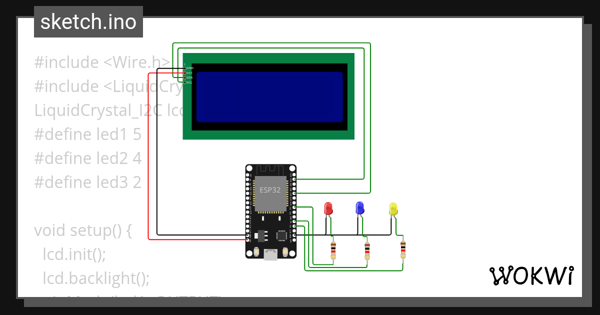 โปรแกรมย่อย Wokwi Esp32 Stm32 Arduino Simulator 7536