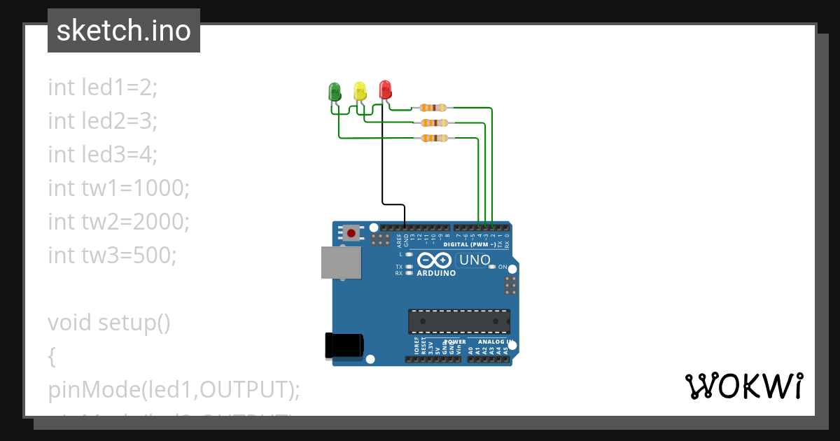 TL_001 - Wokwi ESP32, STM32, Arduino Simulator