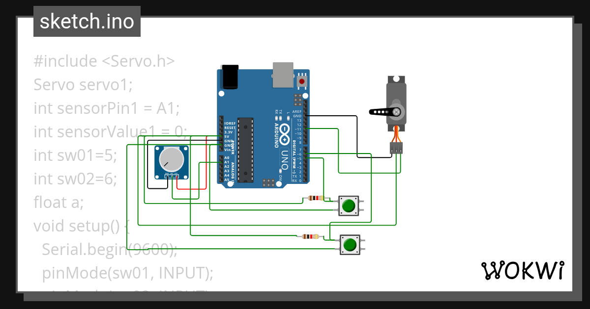 servo2 poten2 - Wokwi ESP32, STM32, Arduino Simulator