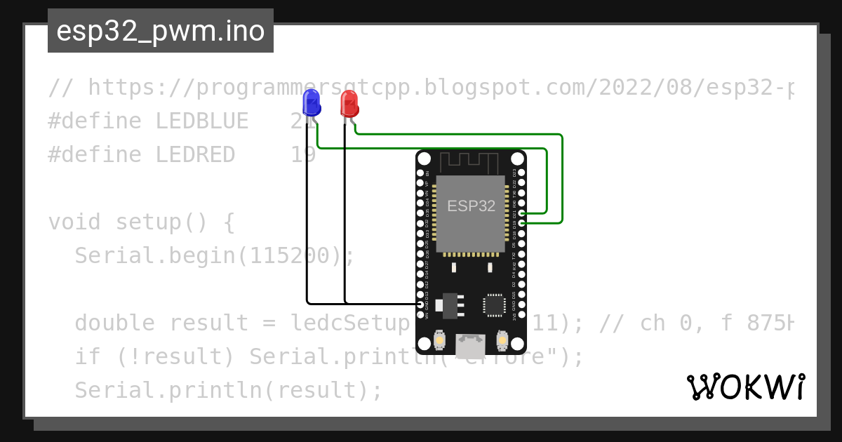 Esp32 Pwm Wokwi Arduino And Esp32 Simulator Vrogue