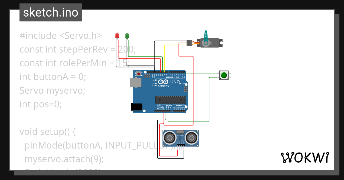servo.ino - Wokwi ESP32, STM32, Arduino Simulator
