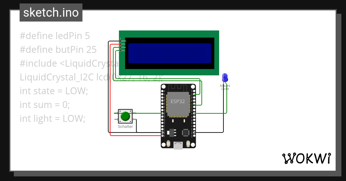 Zähler Wokwi Esp32 Stm32 Arduino Simulator 4165