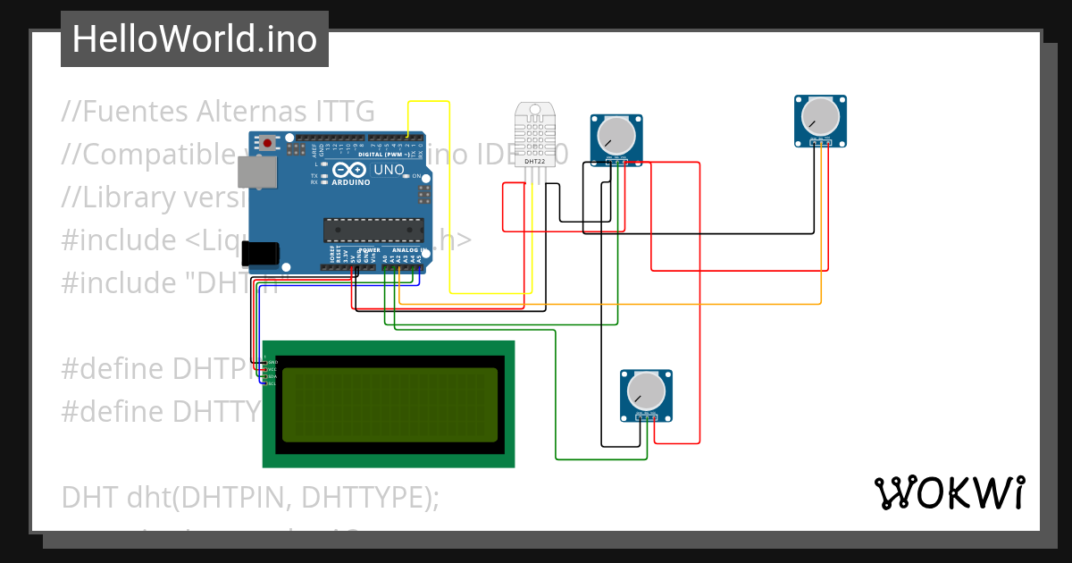 HelloWorld.ino - Wokwi ESP32, STM32, Arduino Simulator