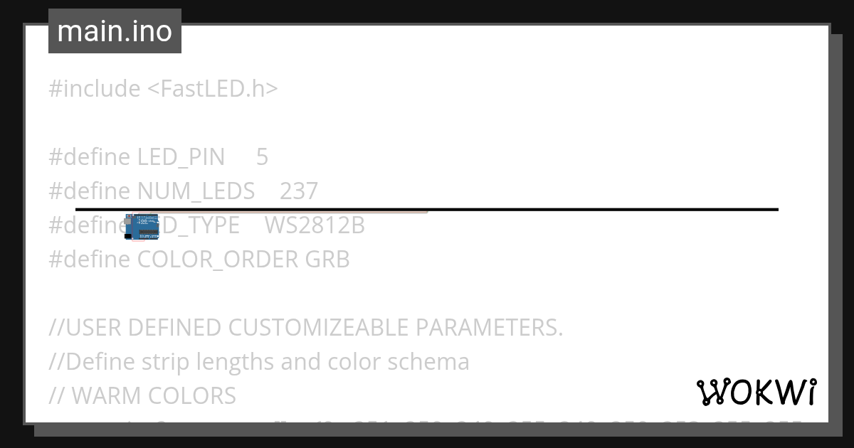 main.ino - Wokwi Arduino and ESP32 Simulator