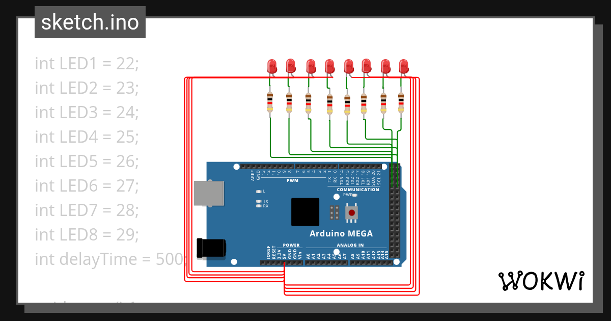 Lab04 task2 - Wokwi ESP32, STM32, Arduino Simulator