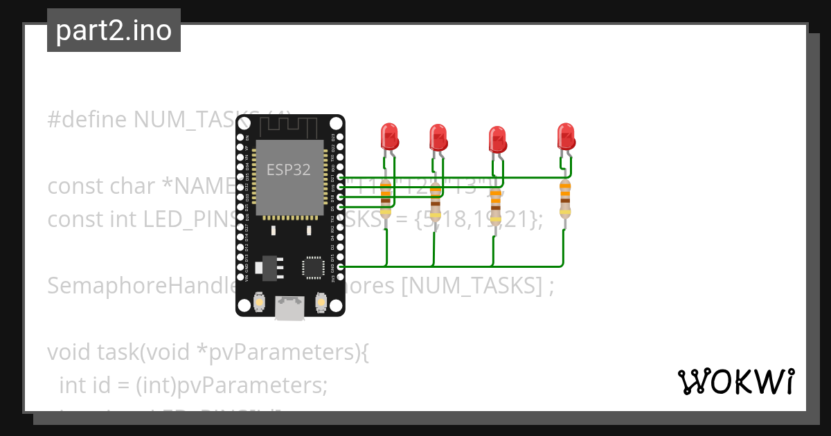 part2.ino - Wokwi ESP32, STM32, Arduino Simulator