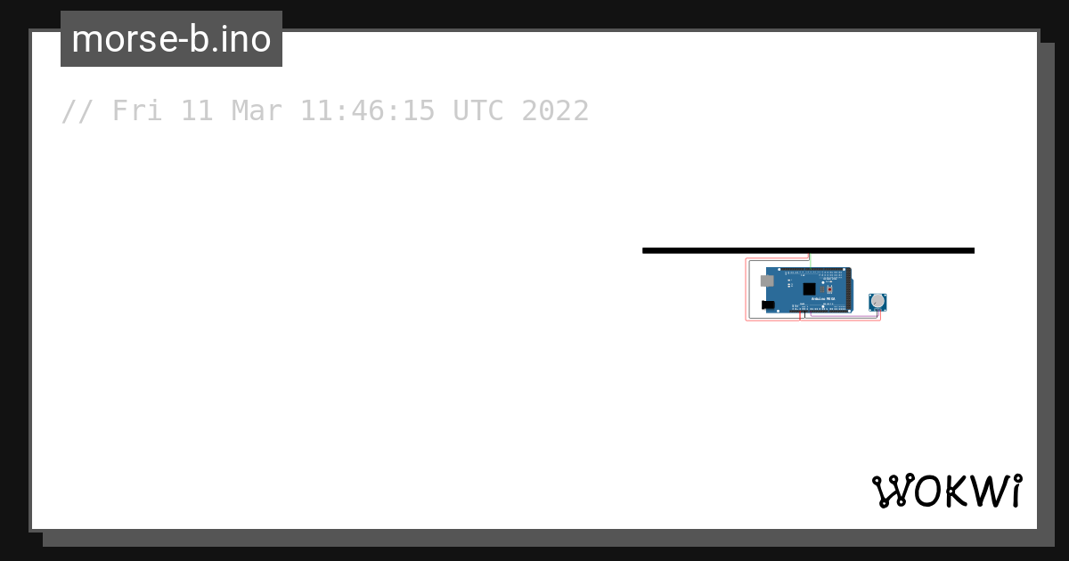 Morse O Wokwi Esp32 Stm32 Arduino Simulator 7336