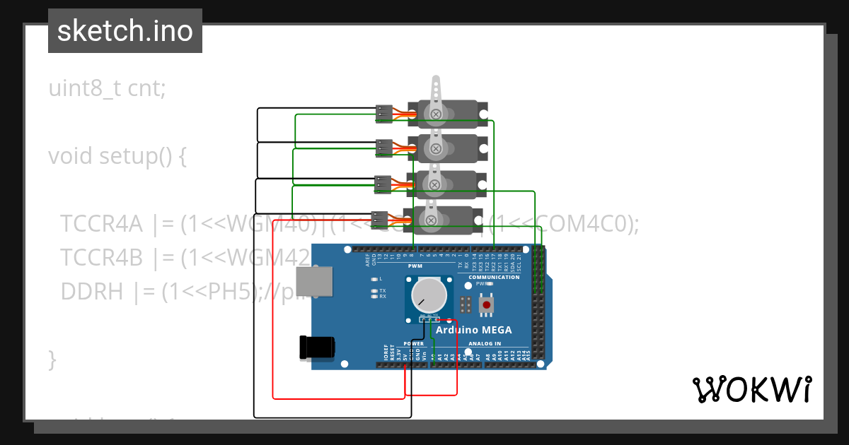 Wokwi - Online ESP32, STM32, Arduino Simulator
