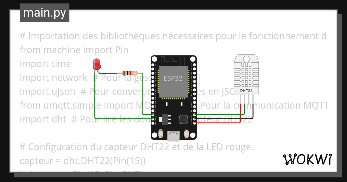 MQTT Pub/Sub - Wokwi ESP32, STM32, Arduino Simulator