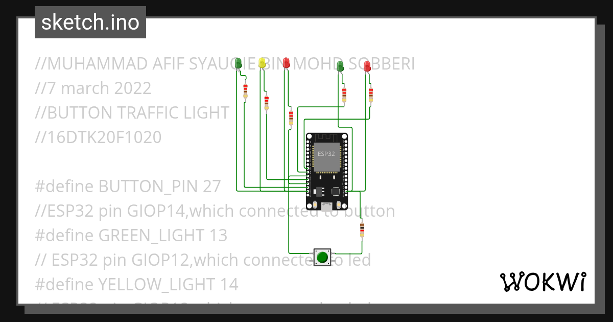 sketch.ino - Wokwi ESP32, STM32, Arduino Simulator