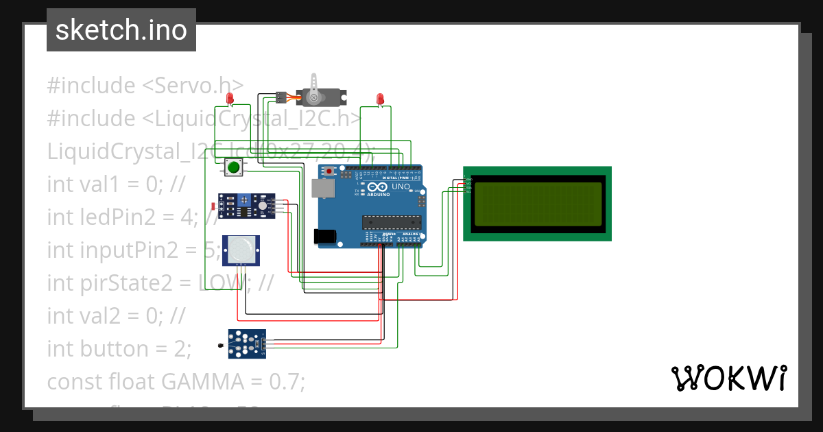 sketch.ino - Wokwi ESP32, STM32, Arduino Simulator