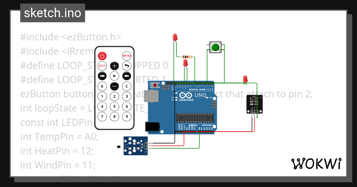 Ezbutton Toggle Button Wokwi Esp32 Stm32 Arduino Simulator 0282